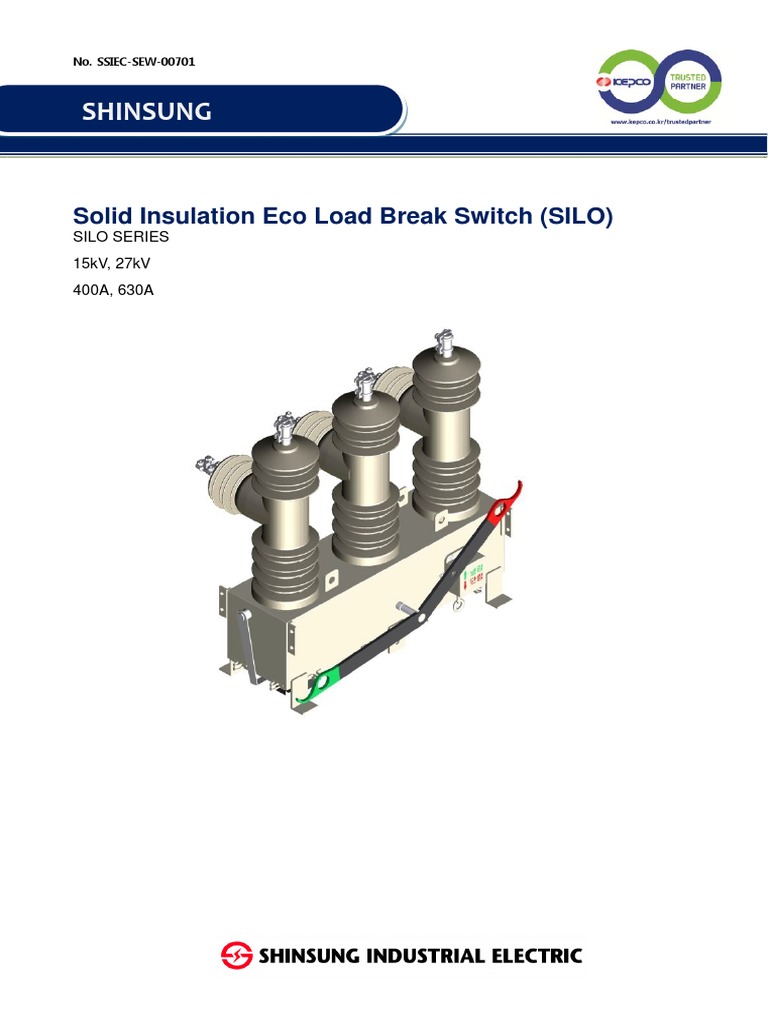Eco Load Break Switch Overview | PDF | Switch | Insulator (Electricity)