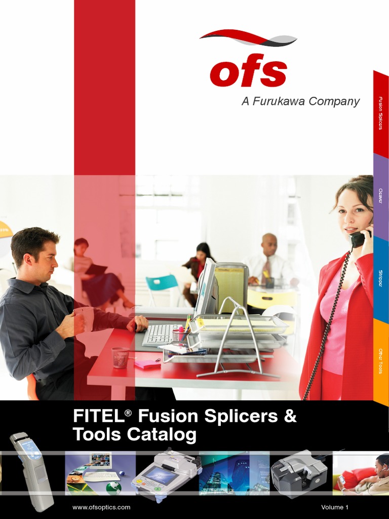 FITEL Fusion Splicer Catalog PDF | PDF | Optical Fiber | Materials