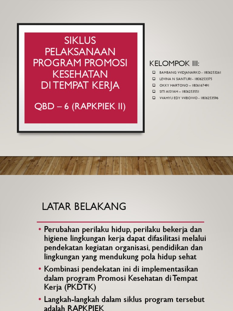 Kelompok III - Siklus RAPKPIEK - 2 | PDF