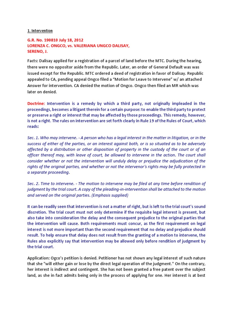Modes of Discovery: An Analysis of Interrogatories to Parties ...