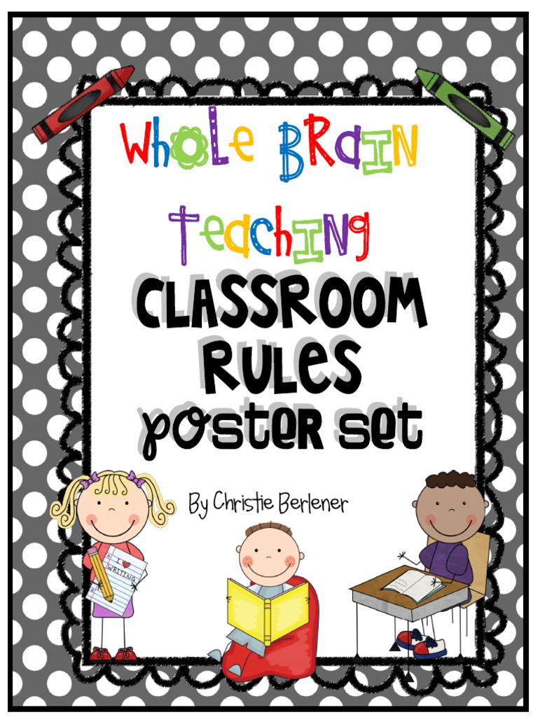 Wholebrainteachingclassroomrulesposterset | PDF | Self-Improvement ...