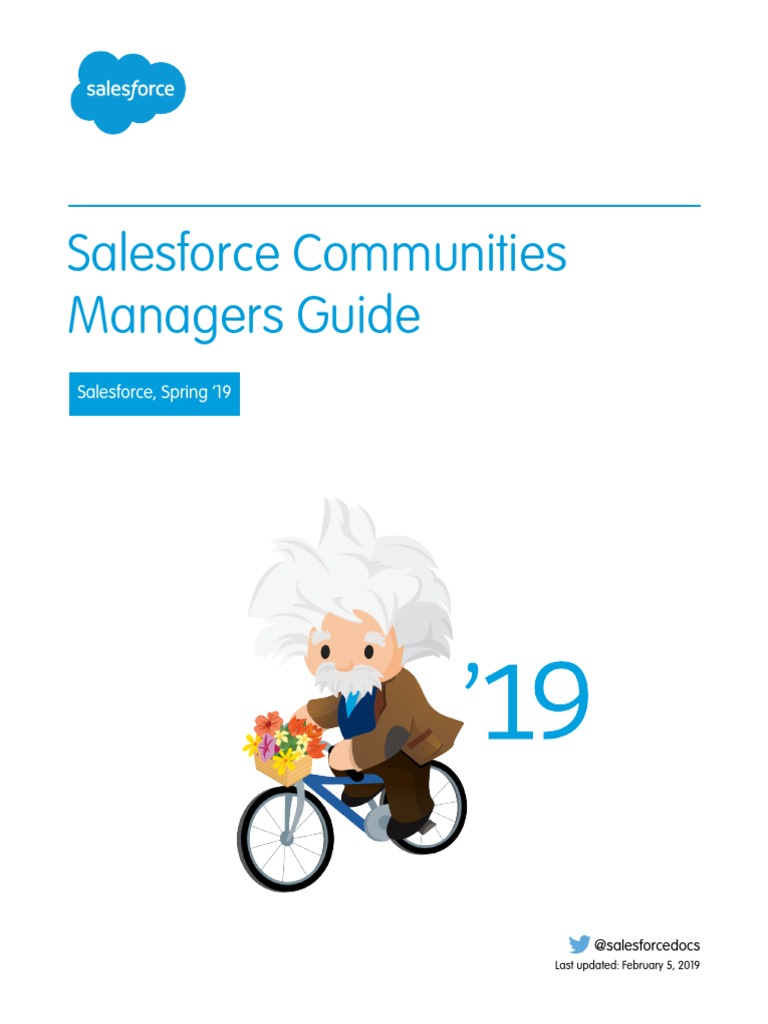 Salesforce Community Managers Guide | PDF | Internet Forum | Salesforce.Com