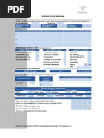 Ficha de Requerimiento | PDF | Gestión de recursos humanos | Business