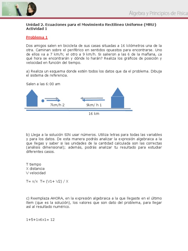 Act1 U2 | PDF | Velocidad | Función (Matemáticas)