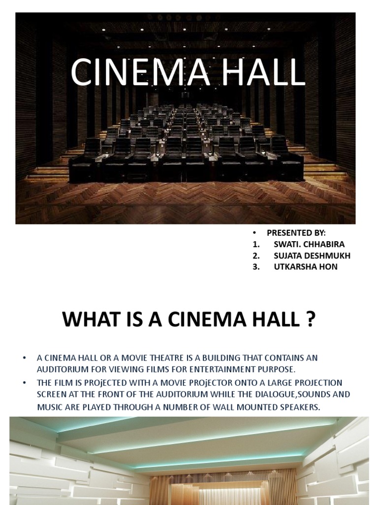 Acoustics Presentation | PDF | Movie Theater | Theatre