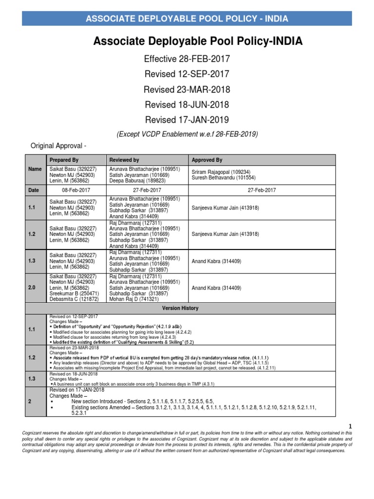 Adp Policy 2019 PDF | PDF | Employment | Property