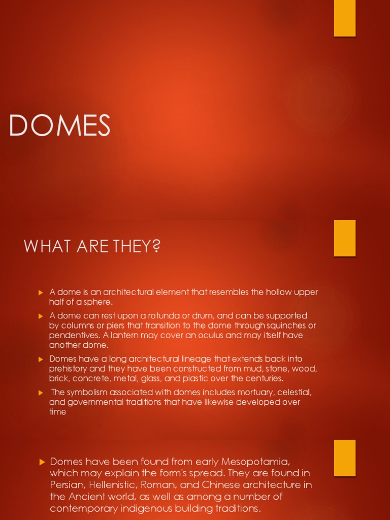 DOMES | Download Free PDF | Dome | Architectural Design
