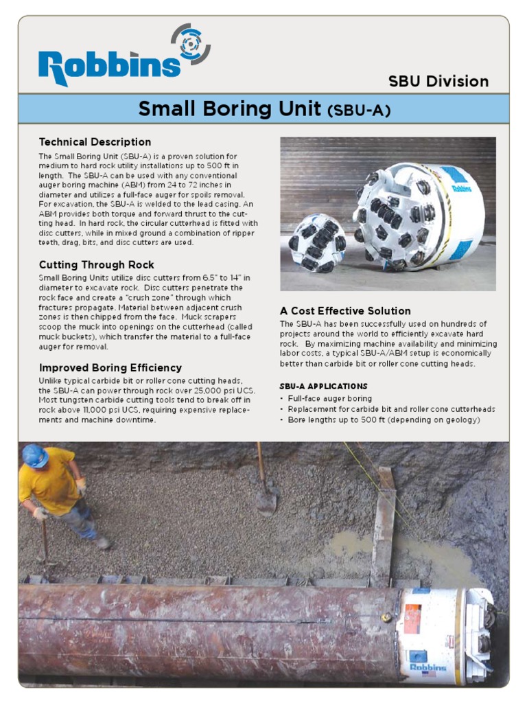 SBU A Spec Sheet 2009 US | PDF | Industrial Processes | Mechanical ...