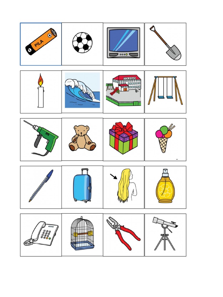 Palabras Con L Inicial y Medial | PDF