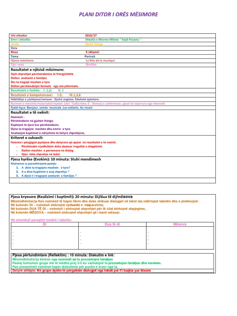 10 Plani Ditor 2 | PDF
