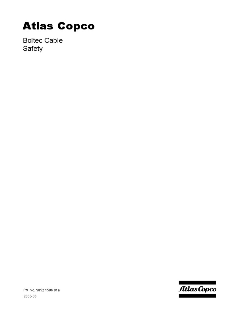 Seguridad Boltec Cable PDF | PDF | Drilling Rig | Firefighting