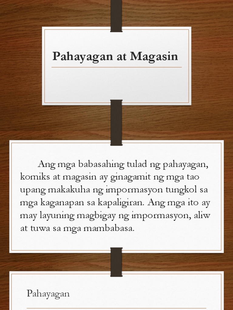 Pahayagan at Magasin | PDF