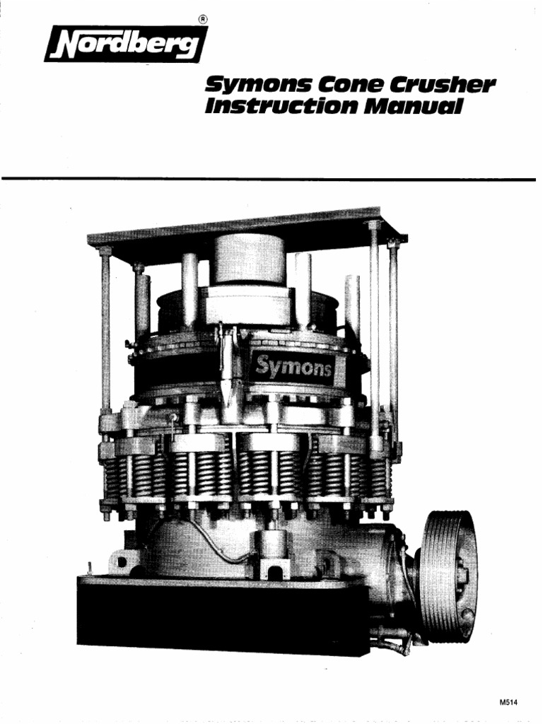 Manual de Usuario Symons 4 Un Cuarto PDF | PDF