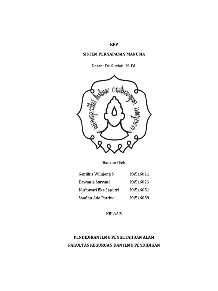 Contoh RPP Ipa Terpadu Model Sequenced | PDF