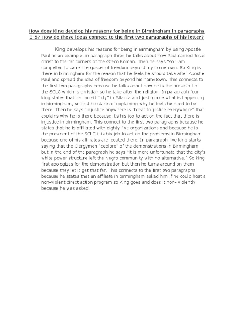 Analysis of King | PDF