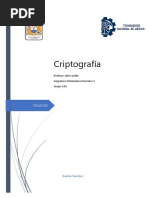 Introducción a la Criptografía Básica | PDF | Criptoanálisis | Criptografía