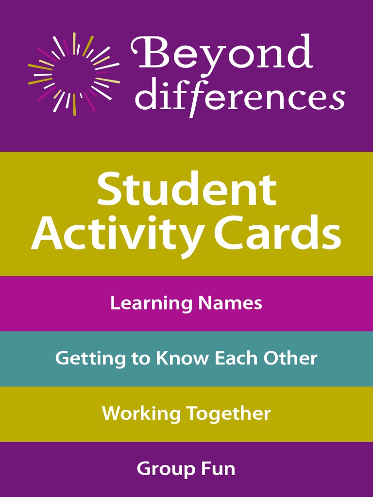 Activity Cards | PDF | Leisure