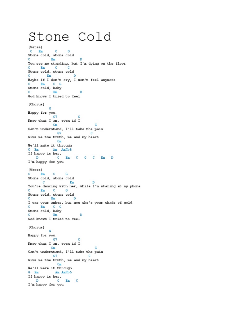 Stone Cold | PDF