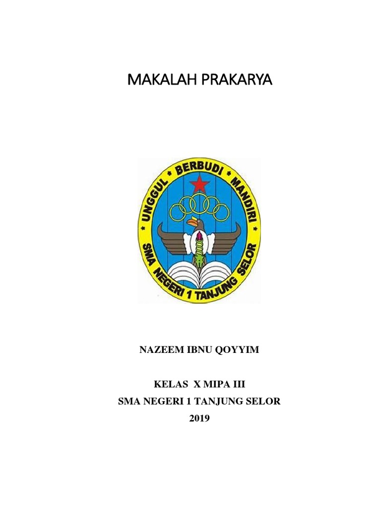 Makalah Prakarya | PDF
