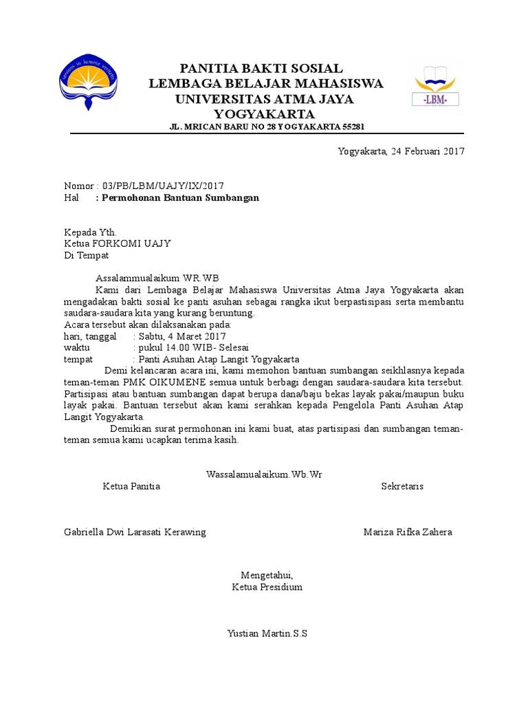 Proposal Baksos | PDF