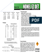 NONEL Initiation System User Manual | PDF | Explosive Material | Explosion