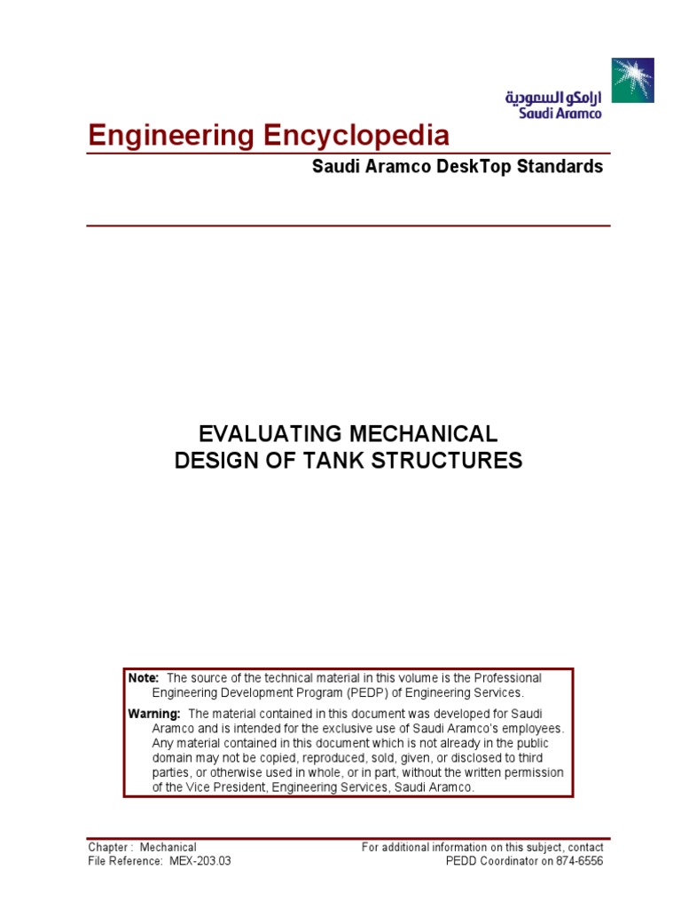 Evaluating Mechanical Design of Tank Structures PDF | PDF | Fracture ...