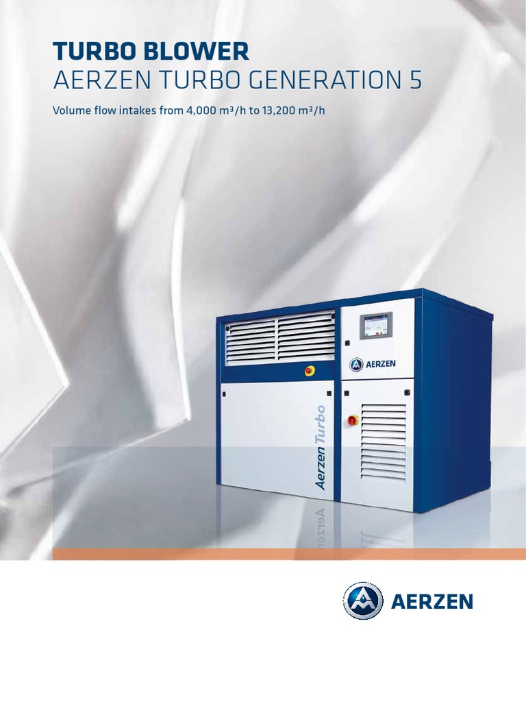 AERZEN Turbo Blowers PDF | PDF | Turbocharger | Sewage Treatment