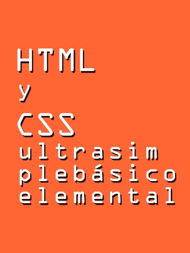 HTML y Css Basico para Hacer Epub2 Con Sigil | PDF | HTML | Hipervínculo