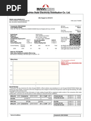 A1 Form Msedcl Fill Online, Printable, Fillable, Blank, 47% OFF