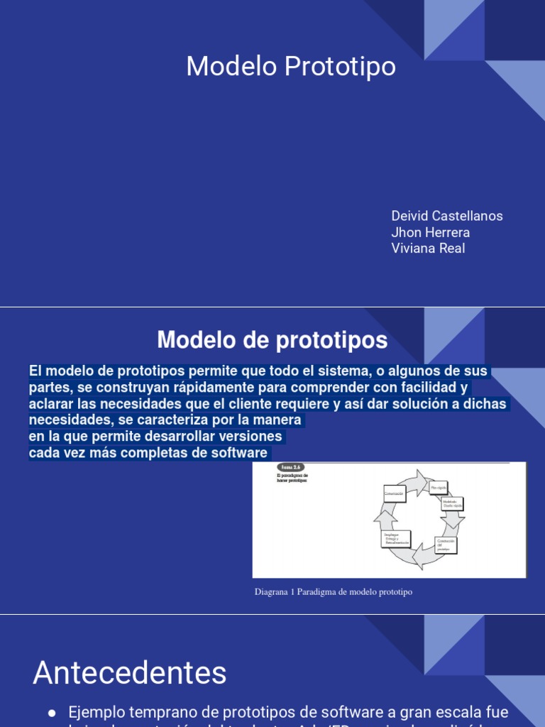 Exposicion Modelo Prototipo | PDF | Ingeniería de software | Software