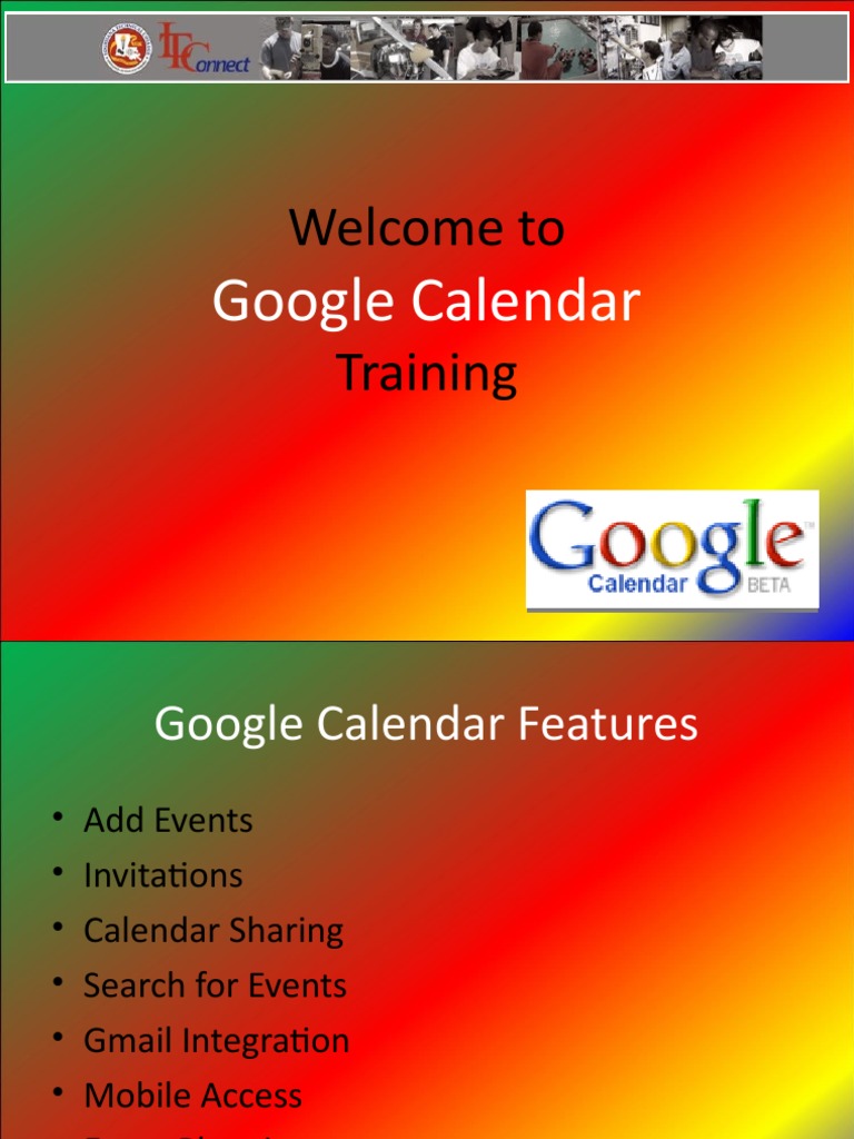 Google Calendar | PDF | Gmail | Computer Mediated Communication
