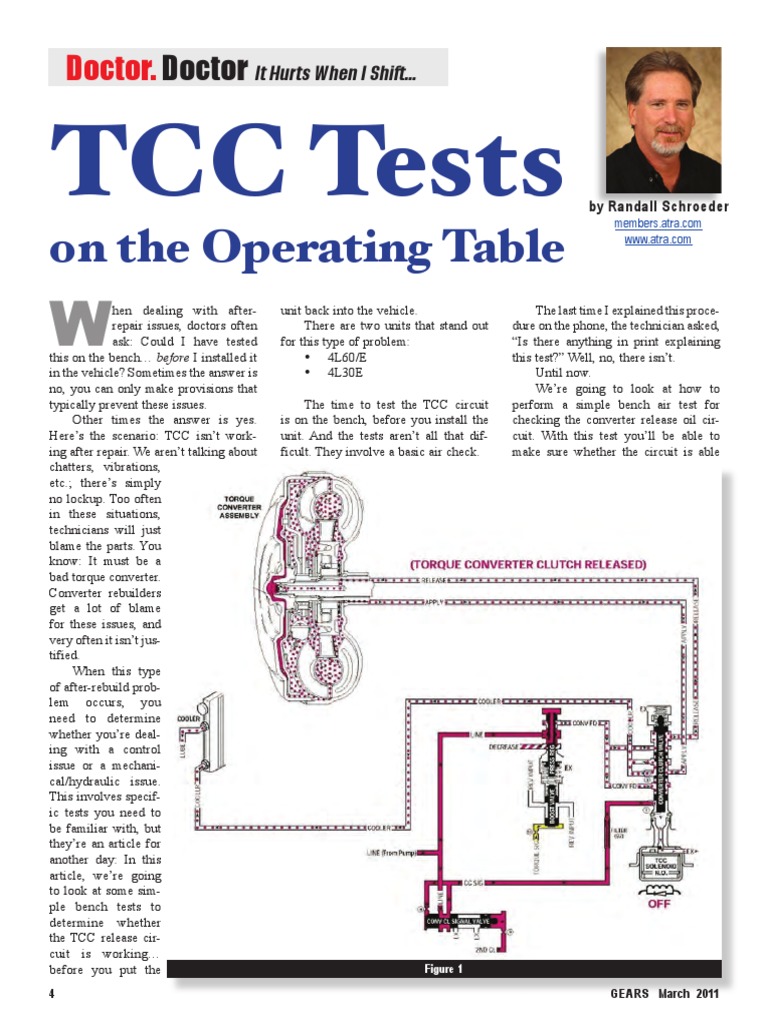 4l30e TCC Test | PDF | Valve | Transmission (Mechanics)