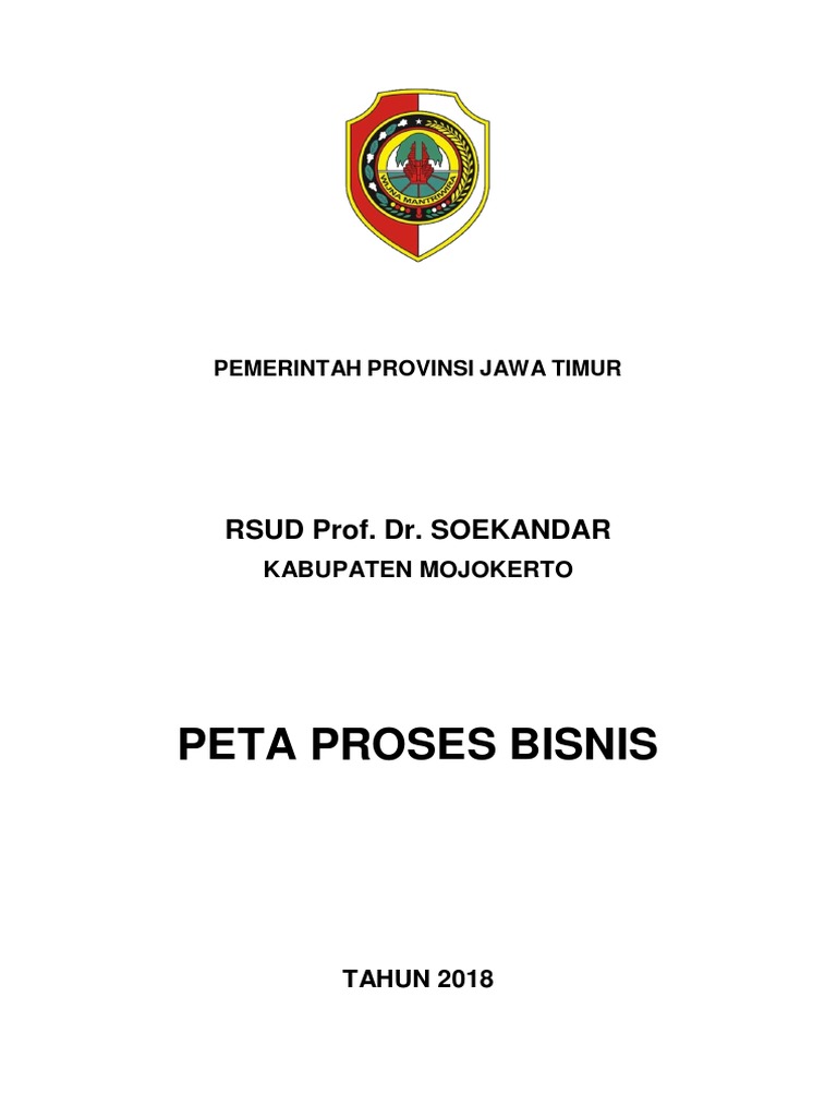 Peta Proses Bisnis RSUD Soekandar | PDF