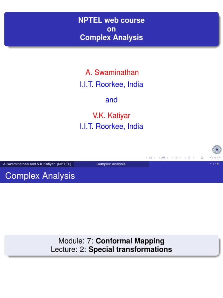 Conformal Mapping 2 Pdf Angle Analytic Geometry