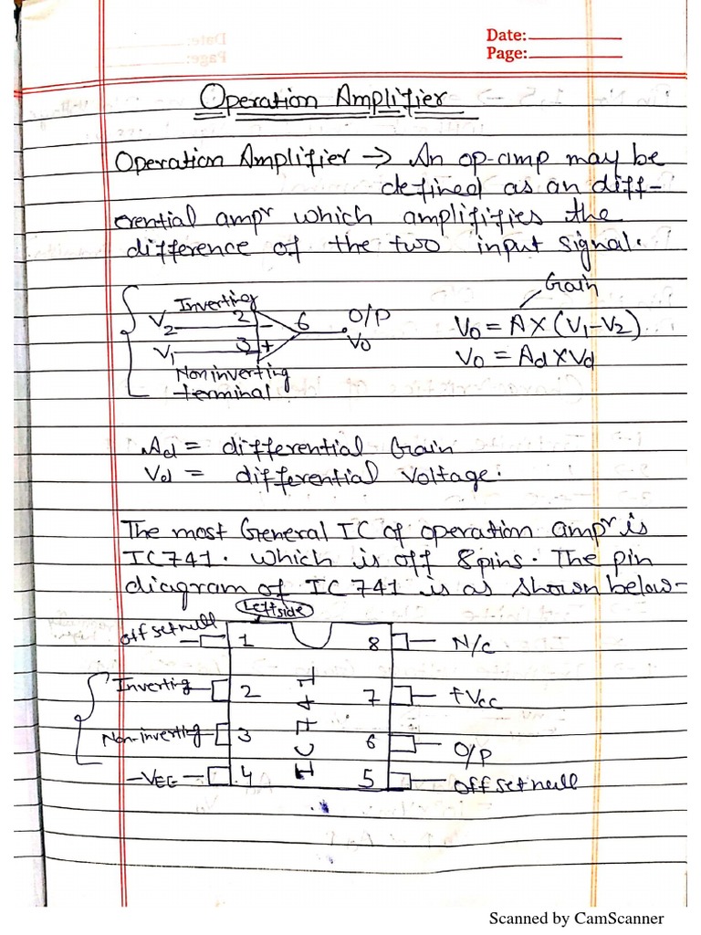 Op Amp | PDF