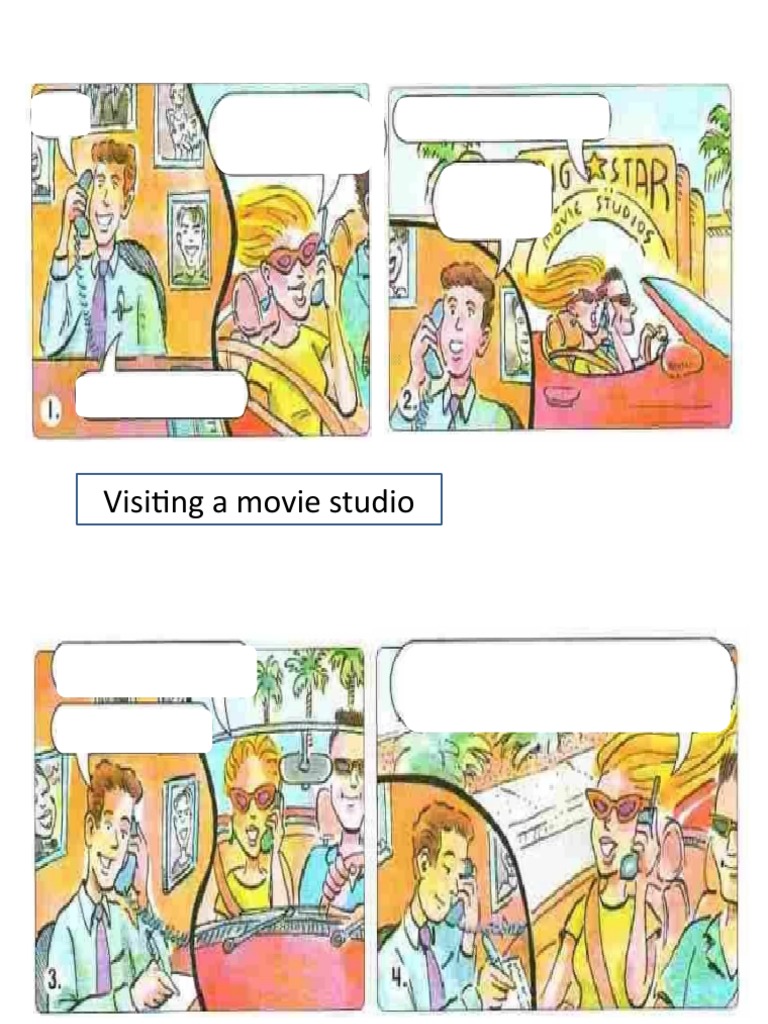 Fun Activities at a Movie Studio | PDF
