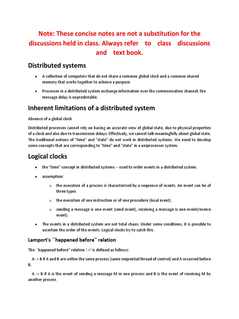 INtroduction To Distributed Systems | PDF | Distributed Computing | System