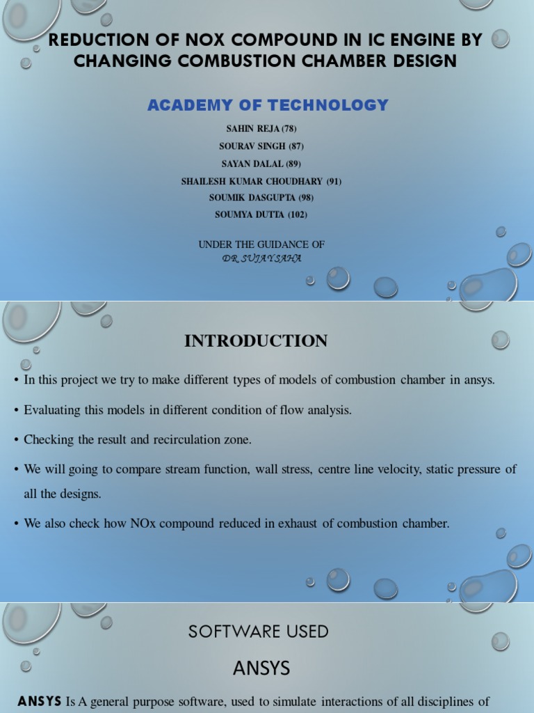 Reduction of Nox Compound | PDF | N Ox | Combustion