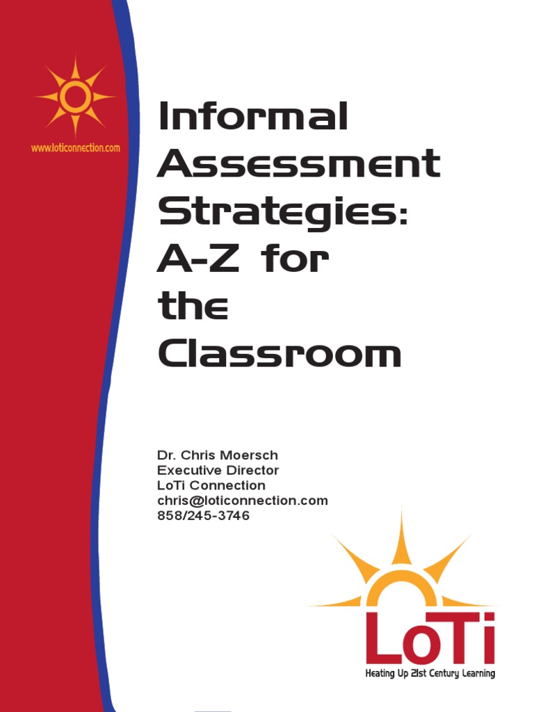 6 Informal Assessment Strategies | PDF | Question | Test (Assessment)