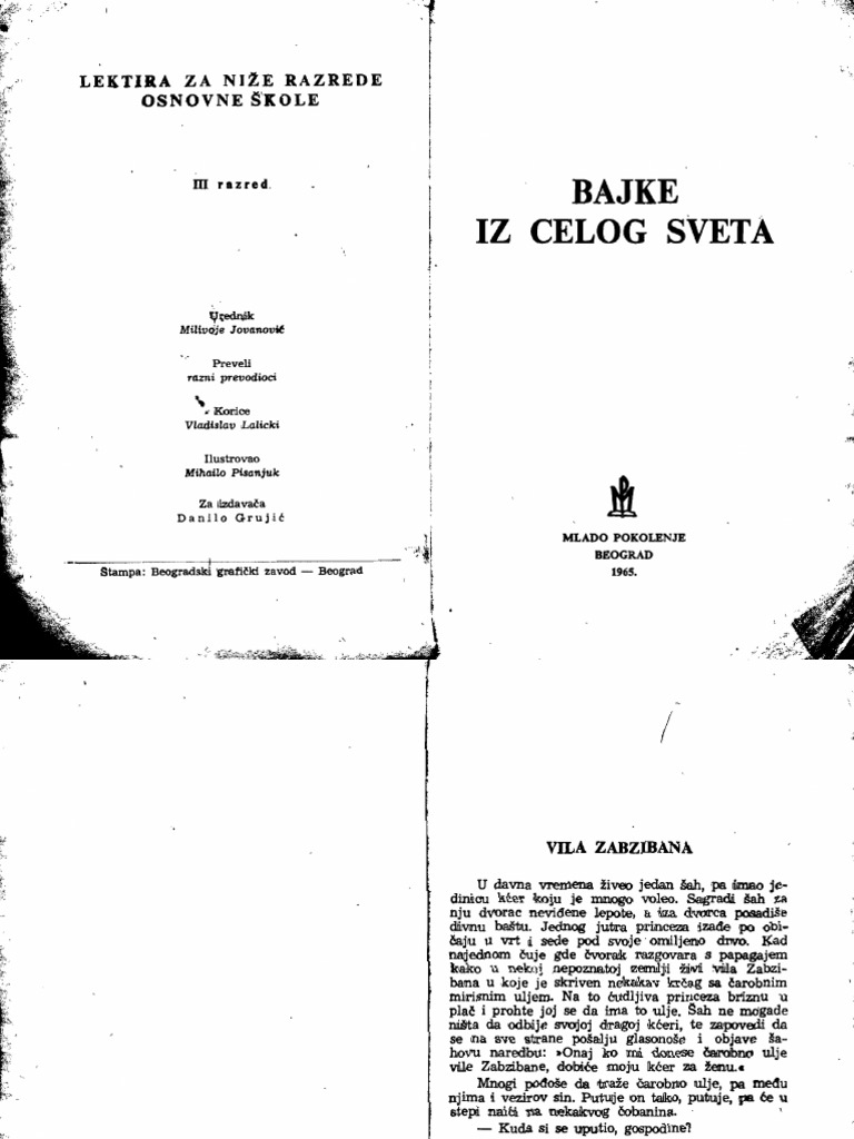 Bajke Iz Celog Sveta 65 | PDF