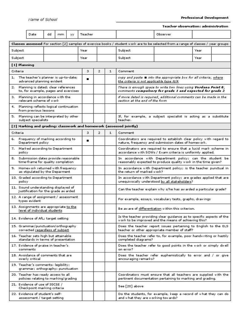 Profdev Admin | PDF | Homework | Teachers