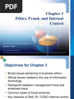 Chapter 3 Ethics, Fraud and Internal Control | PDF | Internal Control ...