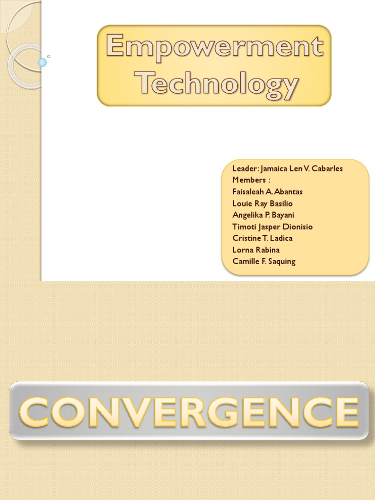 Convergence Pdf