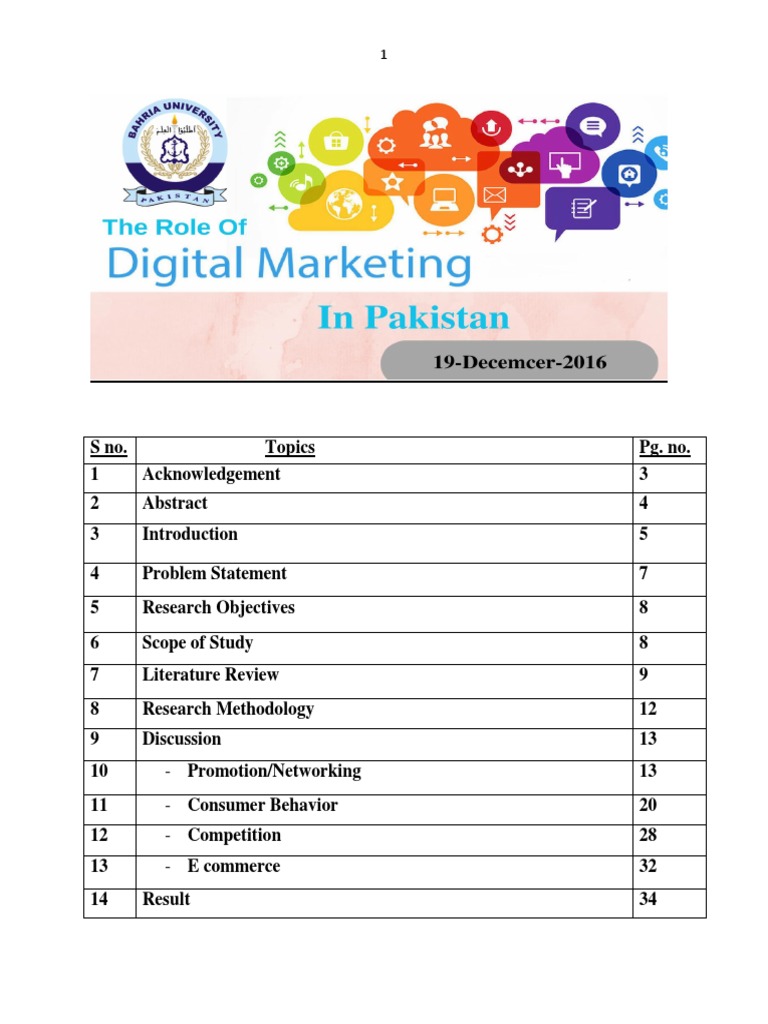 BCM Report | PDF | Digital Marketing | Promotion (Marketing)