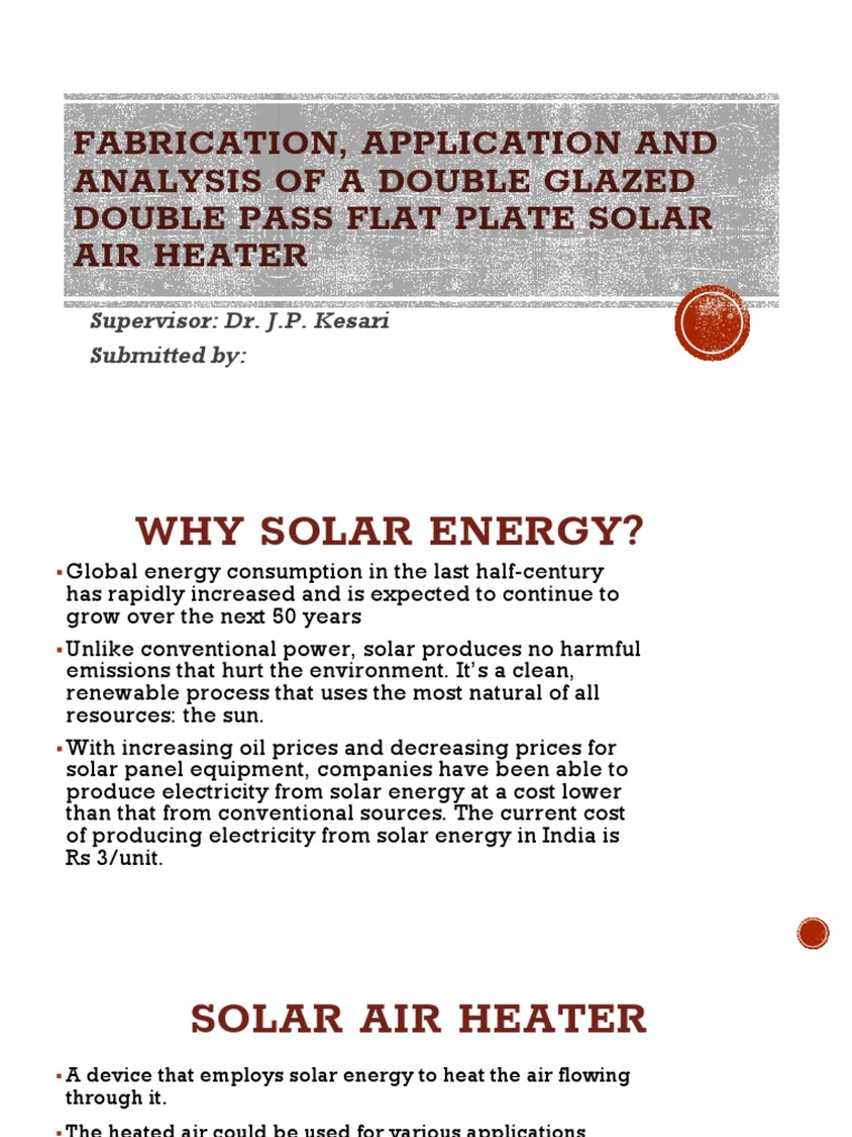 Solar Minor | PDF | Solar Energy | Heat Transfer