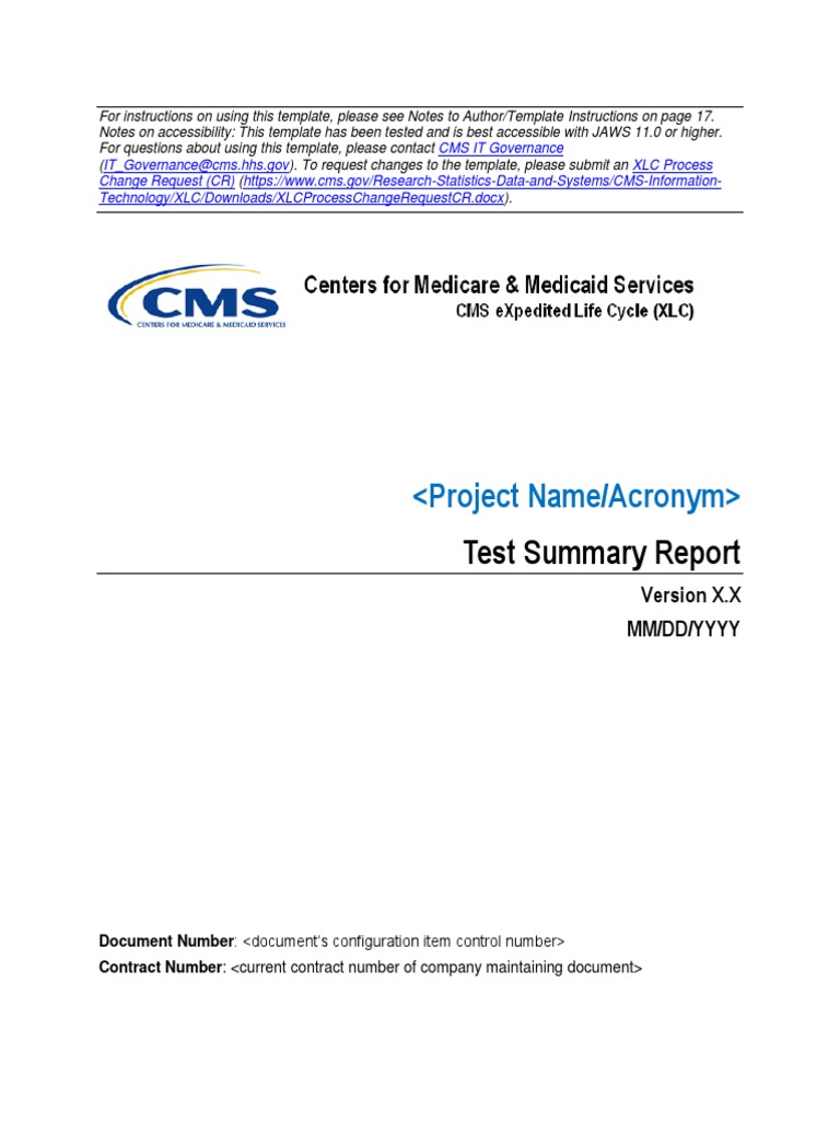 Test Summary Report | Download Free PDF | Interoperability | Software