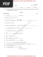 Class 5 Maths Chapter 1 Worksheet With Answers | PDF