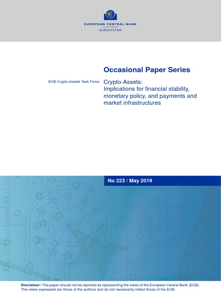 ECB Report | PDF | European Central Bank | Money