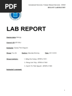 Cell Division Lab Report | PDF | Mitosis | Cell (Biology)