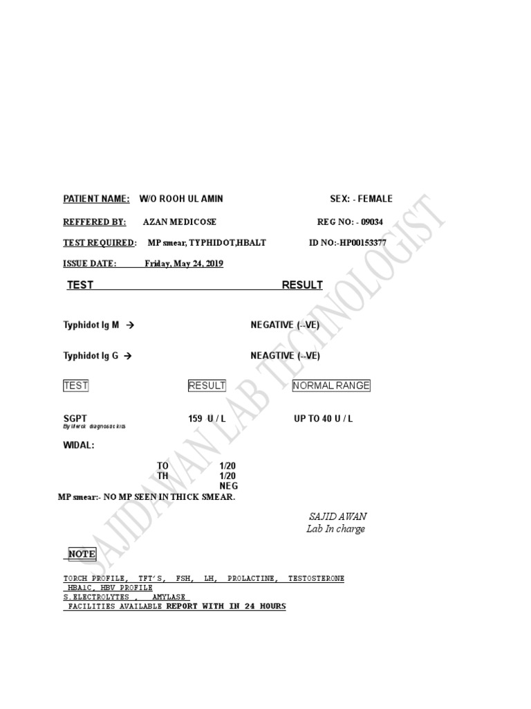 test-result-normal-range-pdf
